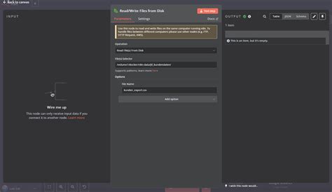 Csv Import From Local Folder Questions N8n Community