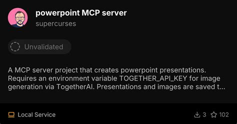 Powerpoint MCP Server MCP Servers LobeHub
