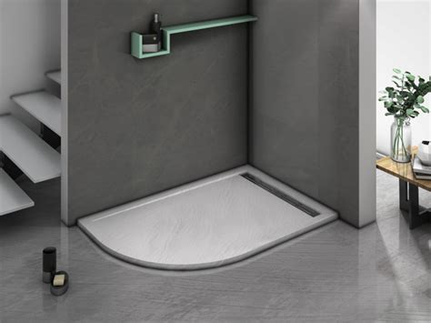 Поддон для душа искусственный мрамор WW TRR12090 STONE-WT R Белый ...