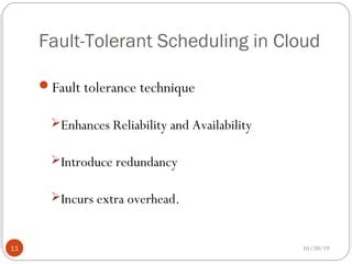 Scheduling In Cloud PPT