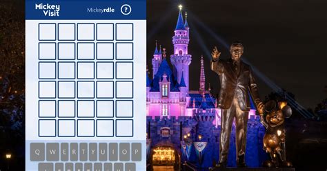 Disney Wordle Inspired Game Play Mickeyrdle