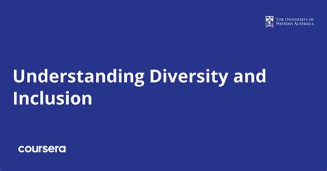 Understanding Diversity And Inclusion Coursera
