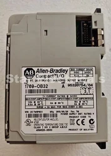 1769 Ob32 1769 Iq32 Allen Bradley Compact Io Input Module At ₹ 2030piece Plc Digital Input