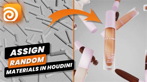 Houdini Tutorial Assign Materials Randomly For Realistic Animations Youtube
