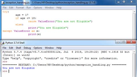 Python Exception Handling With Examples