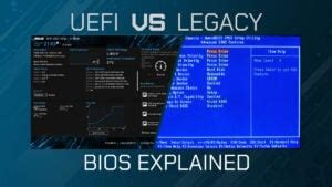 UEFI Vs Legacy BIOS Boot Mode Explained