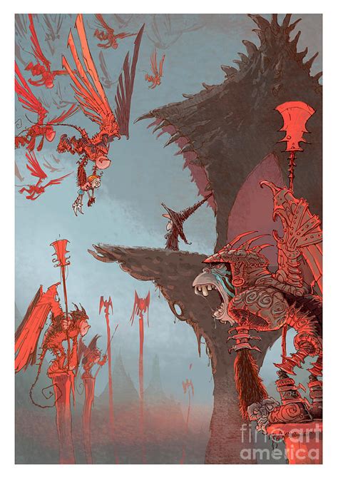 The Wonderful Wizard Of Oz Flying Monkeys Digital Art By Yaniv Shimony Fine Art America