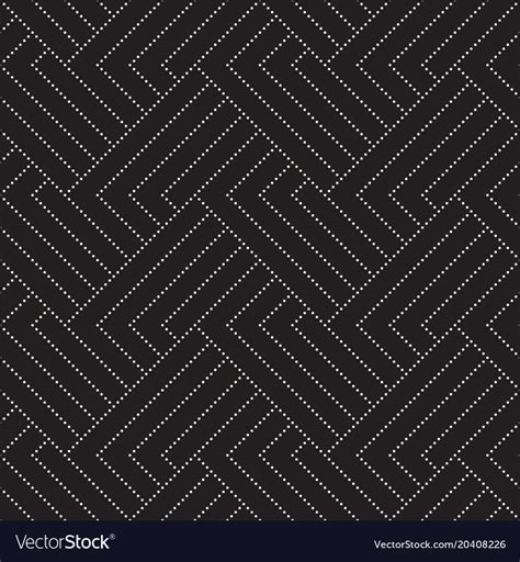 Seamless Lattice Pattern Modern Stylish Royalty Free Vector