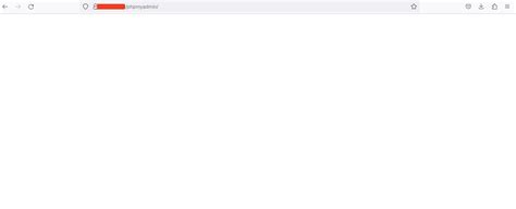 Server Not Getting The Login Page After Installing The Phpmyadmin