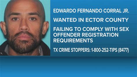 Texas 10 Most Wanted Sex Offender With Ties To Midland Odessa And