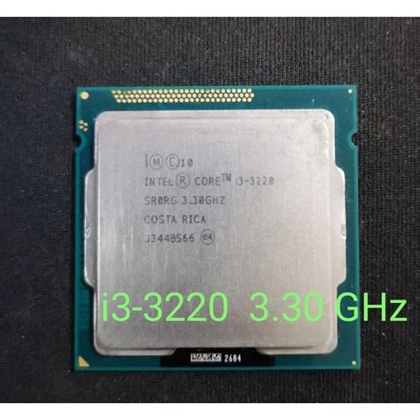 Cpu Core I3 3220 3 30ghz Socket 1155 Shopee Thailand