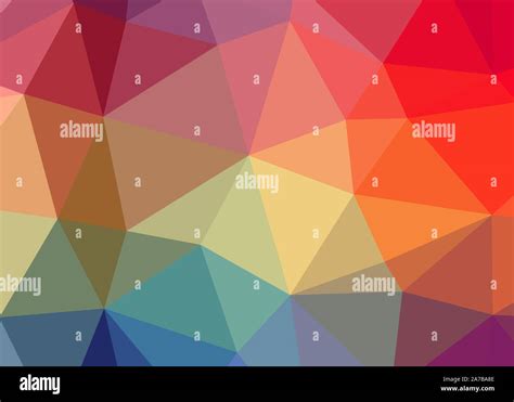 Colorful Theme Abstract Background Triangles Trianglify Colorful