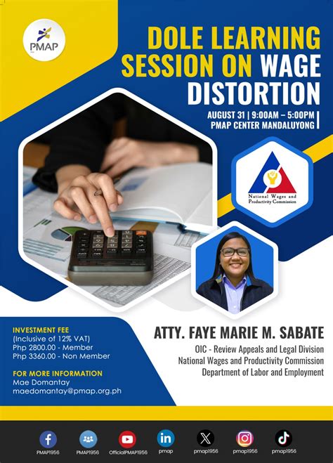 Dole Learning Session On Wage Distortion People Management