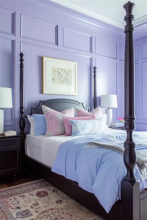 25 Chic Blue And Purple Bedroom Ideas For A Unique Sleep Space Roomy