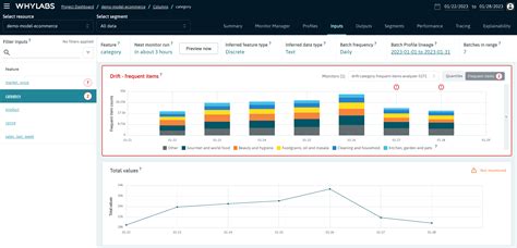 Feature Walkthrough Whylabs Documentation