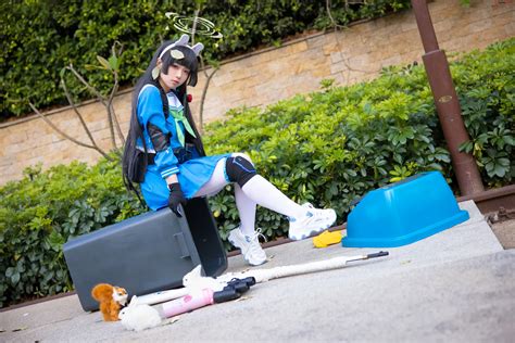 G Cosplay Kasumizawa Miyu Blue Archive Photos Cosplaytele