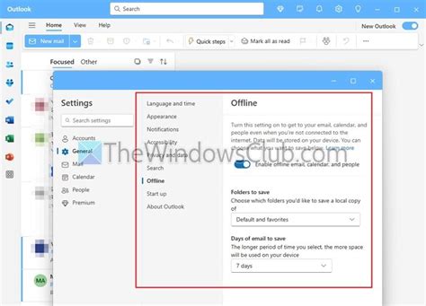 How To Work Offline In Outlook