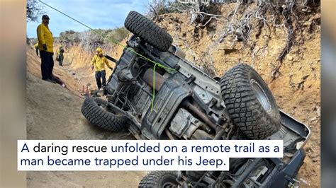 Man Rescued After Off Roading Crash Near Cajon Pass Ktla