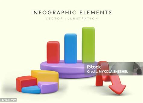 인포그래픽 요소 집합입니다 화살표 원형 차트 연단에 막대 그래프 0명에 대한 스톡 벡터 아트 및 기타 이미지 0명 강단