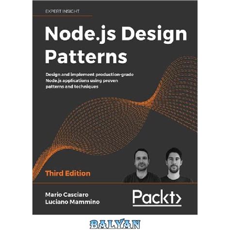 خرید و قیمت دانلود کتاب node js design patterns design and implement production grade node js