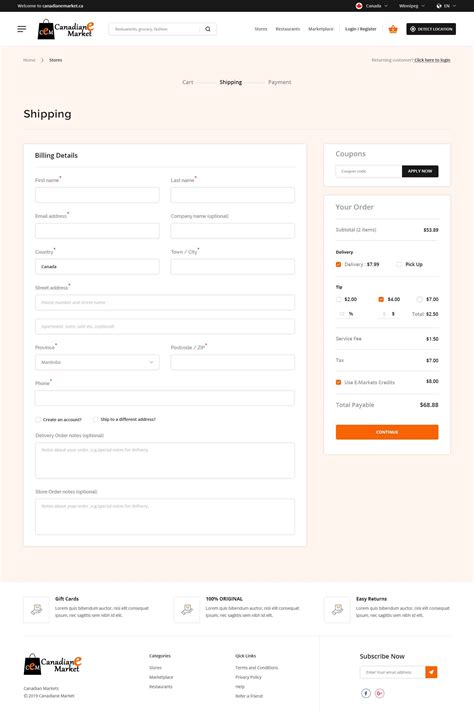 Shipping Website Design Inspiration Layout Web App Design Website