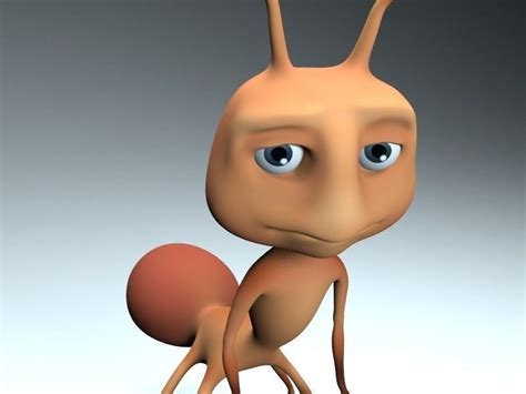 개미 캐릭터 3d 모델 11 Fbx Max Obj Free3d
