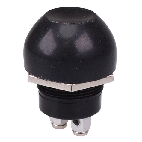 Black Off-(On) Push Button Starter Switch 10A