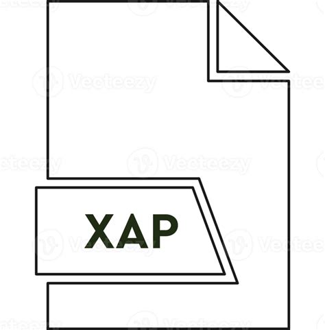 Modern Xap File Format Icon Spacing In Objects 57912483 PNG