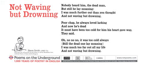 Not Waving But Drowning Poems On The Underground