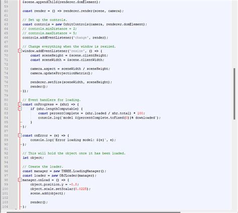 Rendering An OBJ As A D Interactive Display Physics Forums
