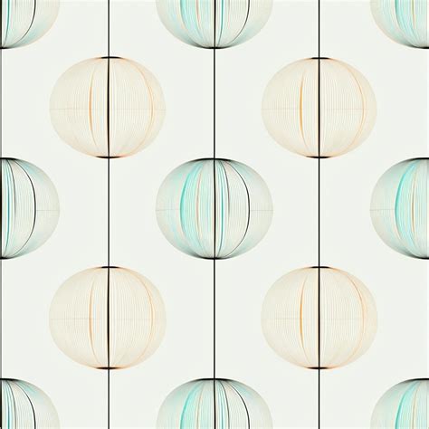 Retro Geometric Concentric Arches Seamless Pattern Design Playground