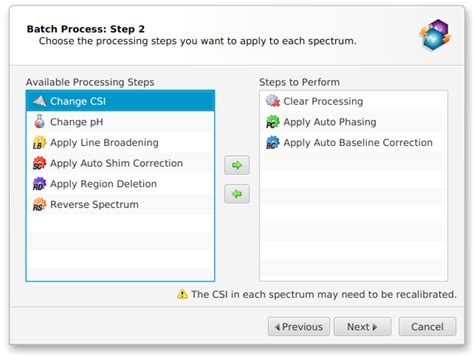 Batch Process Chenomx Inc