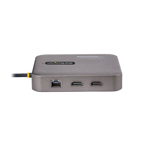 StarTech In USB C To Dual K HDMI USB Hub PD Multiport Adapter B USBC MULTIPORT Mwave