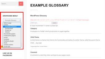Navigation Menu As Dropdown Widget For WordPress Download