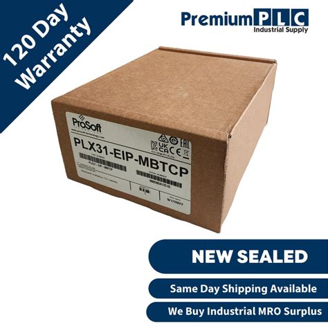 New Prosoft Plx31 Eip Mbtcp Ethernet Ip To Modbus Tcp Ip Communication — Premiumplc