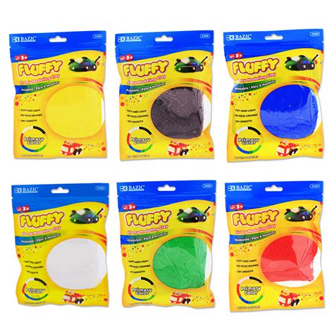 Bazic 2 Oz Primary Colors Air Dry Modeling Clay 3350