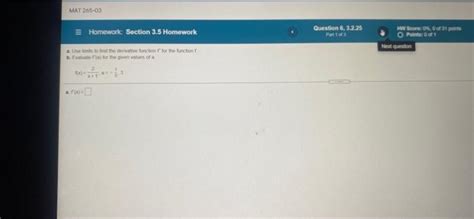 solved homework section 3 5 homework question 4 3 5 8