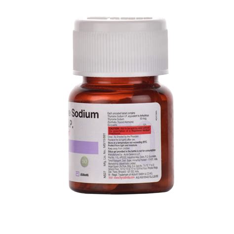 Buy Thyronorm 50mcg Tablet Online Pocket Chemist