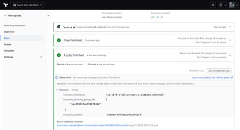 Run A Refresh Only Operation Terraform Hashicorp Developer