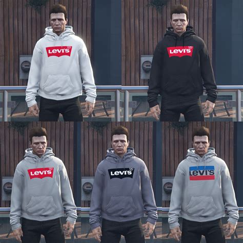 Levi Clothing Pack For Mp Male Sp Gta5