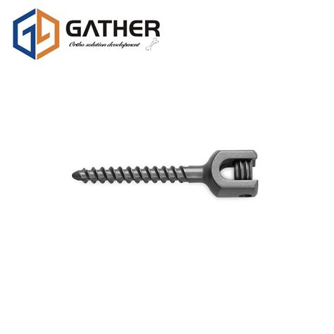 Implant Fixation Surgical Spine Pedicle Internal Spinal Screws Cervical