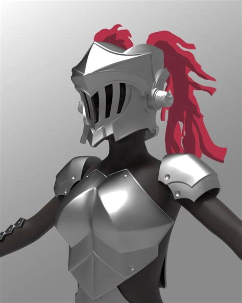 I Tried Making A Female Goblin Slayer 3d Printable Model R Goblinslayer