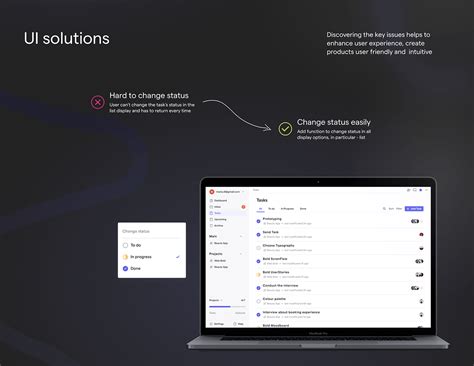 task manager web service ui ux design behance