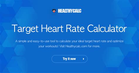 Free Online Target Heart Rate Calculator Calculate Your Optimal