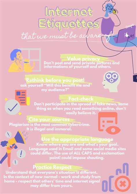 Netiquette Poster Design