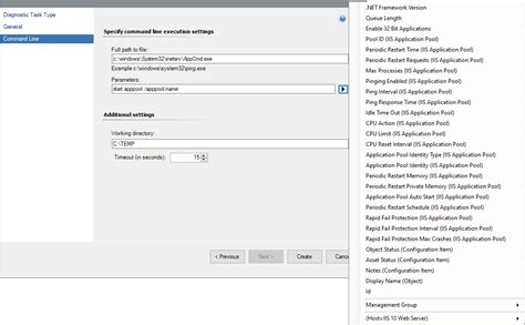 Scom Recovery Task Iis Application Pool Microsoft Qanda