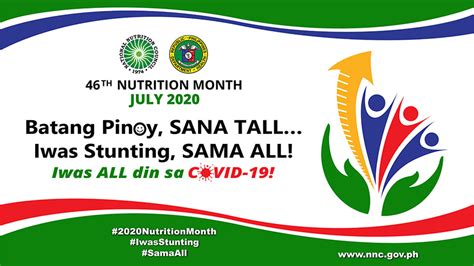 Nutrition Month National Nutrition Council Nnc Republic Of The