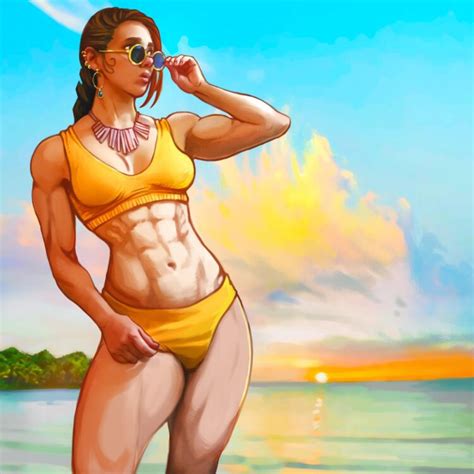 6 Hot Sexy Drawing Dalia Bikini Pics