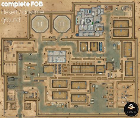 19 A Day At The Military Base Forward Operating Base A Day At