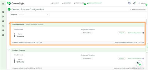 Demand Forecast — Conversight Documentation